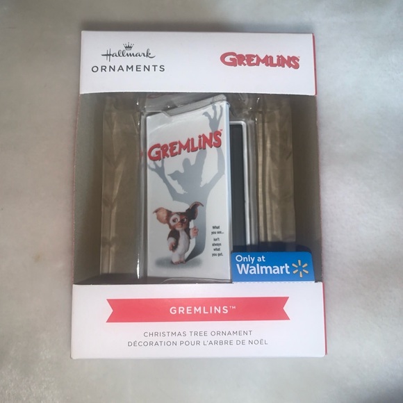 Hallmark | Holiday | Hallmark Gremlins Gizmo Vhs Tape Christmas Tree ...
